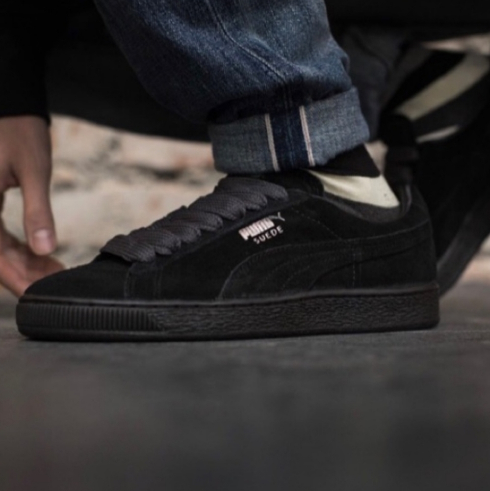 Puma Suede Black On Black 9.9 - Gem